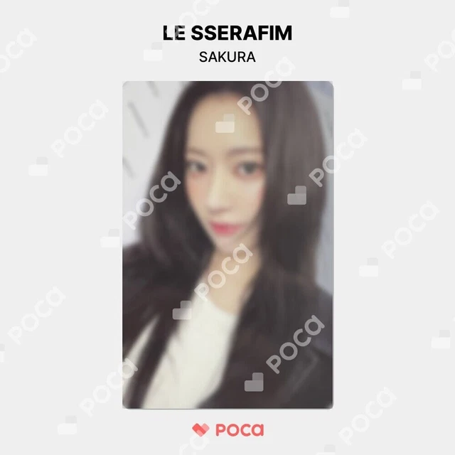 [LE SSERAFIM SAKURA] Carte photo officielle du programme UNFORGIVEN SHOPEE EUR 9,10 - PicClick FR
