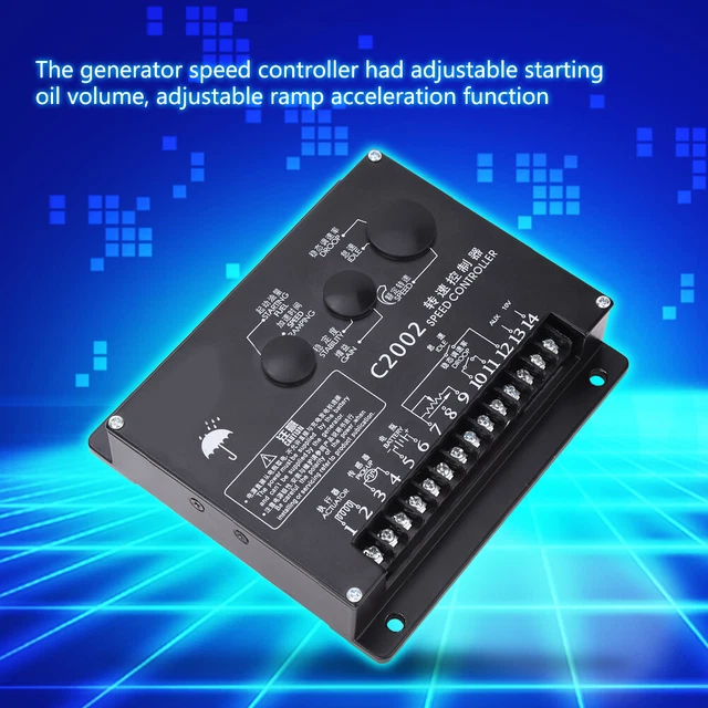 DIESEL ENGINE SPEEDS Controller Generator Speeds Controller Single ...