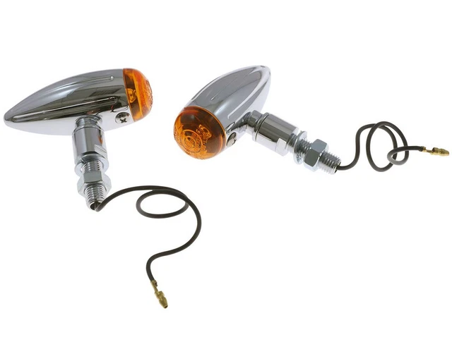 INDICATEUR PAIRE MICRO Bullet, 12V 21W, boîtier métallique avec ...