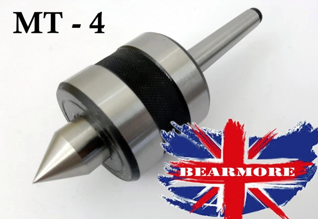 PRECISION CENTER MT4 Morse Taper Bearing Lathe Turning Revolving Centre ...