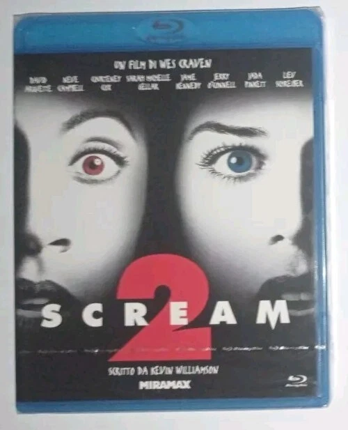 BLU RAY SCREAM 2 1997 Prima Edizione FUORI CATALOGO In Italiano NUOVO ...