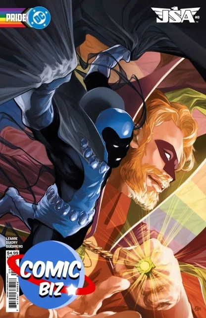 JSA #8 (2025) 1St Printing *Augillo Pride Variant Cover C* Dc Comics £4.50 - PicClick UK