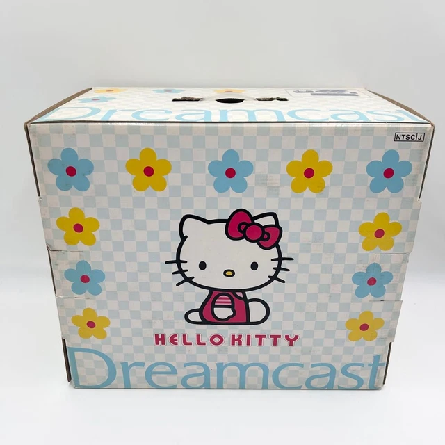 SEGA DREAMCAST HKT-3000 Hello Kitty Skeleton Blue Console Limited ...