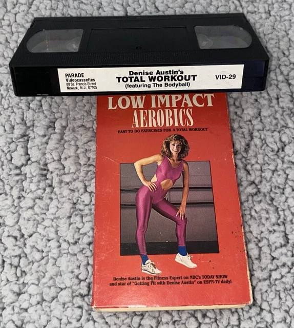 DENISE AUSTIN Low Impact Aerobics VHS Exercise And Fitness £7.44 ...