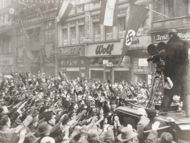 PHOTO SAAR PLEBISCITE Sarrebruck Allemagne 1935 Nazi Camera Film ...