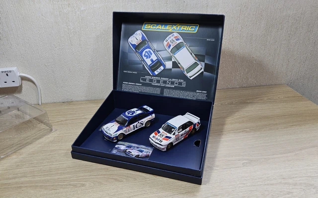 SCALEXTRIC SLOT CARS, Touring Car Legends Box Set, Ford Sierra Rs500 ...
