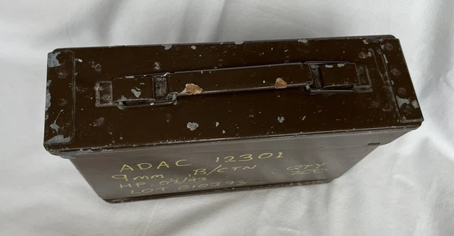 BRITISH ARMY SURPLUS Ammo Box 7.62 with Markings: Tool Box £15.99 ...