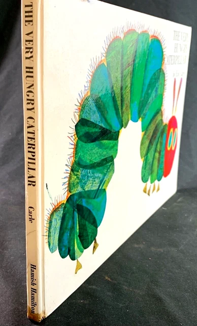 ERIC CARLE THE Very Hungry Caterpillar London Hamish Hamilton 1970 VG ...