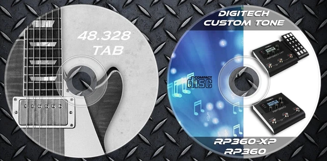 500 PATCHES DIGITECH RP-360 RP-360XP.Effects. 48.000 Partituras ...