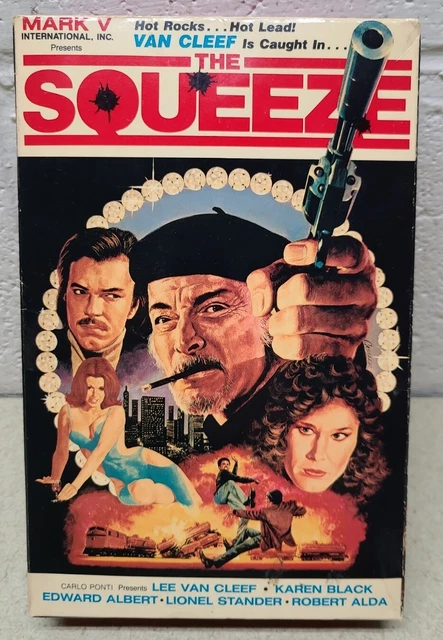 THE SQUEEZE BIG box VHS - Action Movie - Van Cleef - Mark V - RARE!! £ ...