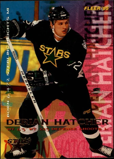 CARTE DE HOCKEY Fleer Stars 1994-95 #52 Derian Hatcher EUR 2,21 ...