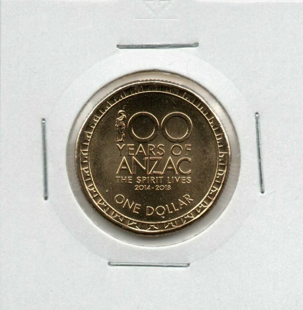 AUSTRALIAN: 2015 $1 100 Years Of Anzac Unc Coin In 2X2 Holder Low Mintage EUR 9,20 - PicClick FR