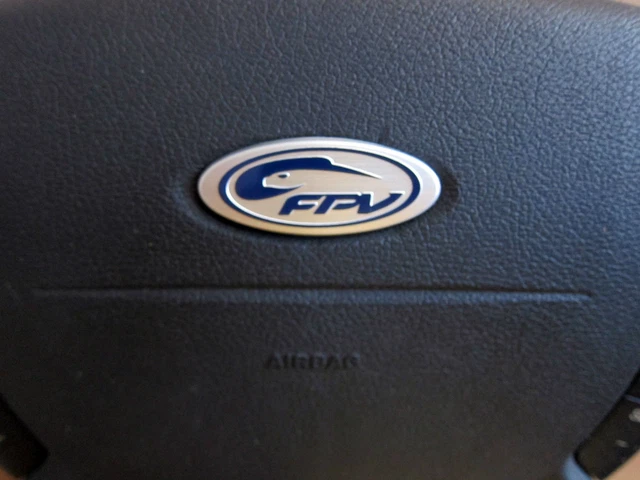 STEERING WHEEL BADGE For Fpv/Ford Falcon Ba/Bf/Fg/Fgx Series Sedan And ...