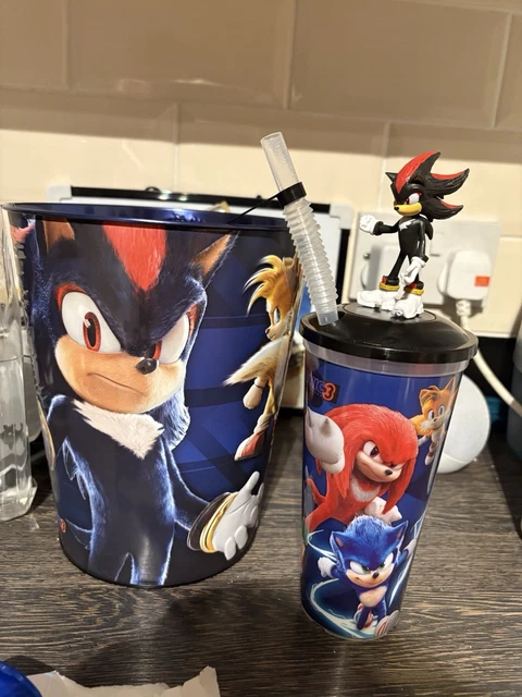 SONIC 3 CINEMA Exclusive Popcorn Bucket And Shadow Cup £52.72 - PicClick UK