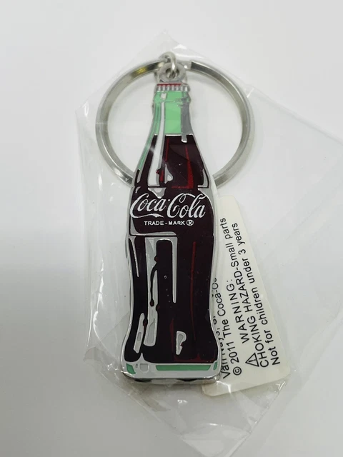 COCA COLA MINI Coke Bottle Keychain 2.75” New Old Stock 2011 £10.85 ...
