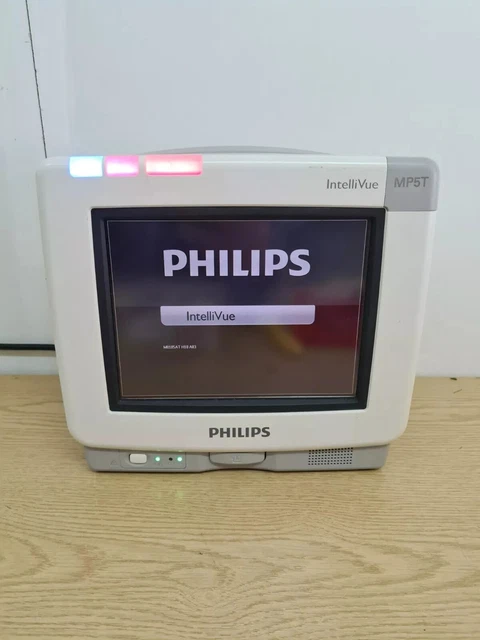 PHILIPS INTELLIVUE MPT5 patient monitor NIBP SPO2 telemetry connector ...
