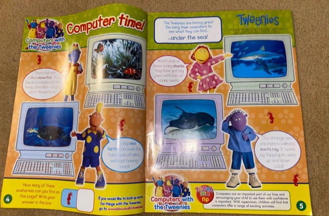 CBEEBIES BBC MAGAZINE Toybox teach me 2004 Tweenies Balamory Noddie Bob ...