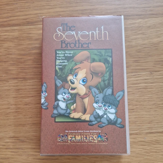 THE SEVENTH BROTHER Animated Film VHS Feature Films For Families 1991 ...