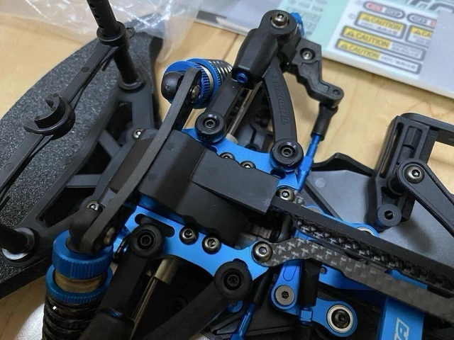 TAMIYA TA08R ASSEMBLED 1/10 RC Car Chassis With Aluminum Option Parts £ ...