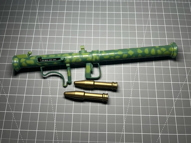 VINTAGE ACTION MAN Hasbro Bazooka And Shells £8.99 - PicClick UK