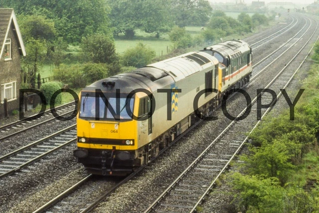UK DIESEL TRAIN Railway Photograph Of Class 60 60064 Loco. Rm60-325 £1. ...