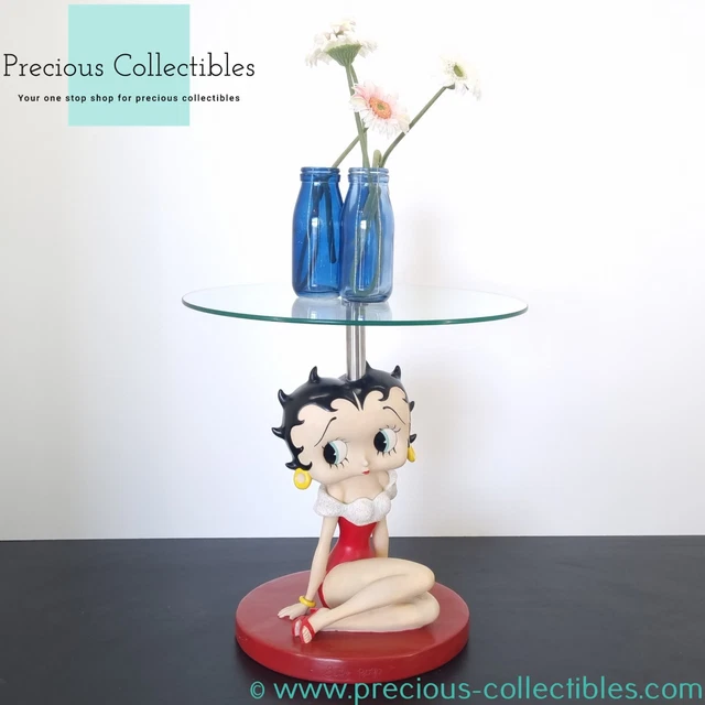 EXTREMELY RARE! VINTAGE Betty Boop table. King Features collectible. £ ...