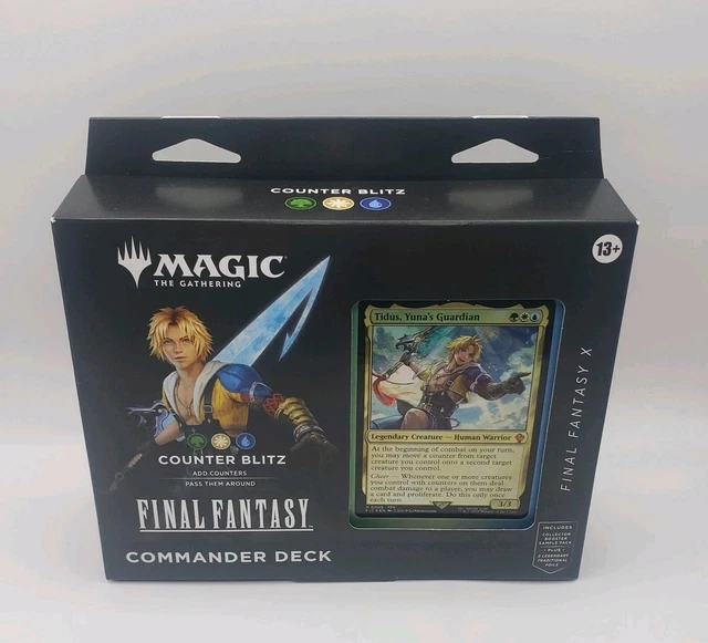 MAGIC THE GATHERING Final Fantasy Titus Counter Blitz Commander Deck ...