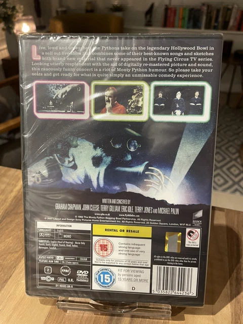 MONTY PYTHON: LIVE At The Hollywood Bowl (DVD, 2007) NEW AND SEALED £5.45 - PicClick UK