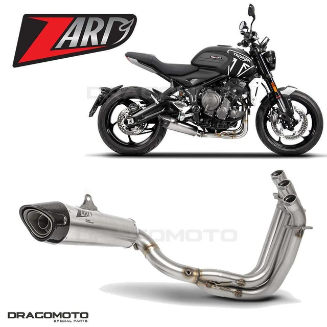 TRIUMPH TRIDENT 660 2023 ZARD Exhaust System Titanium RC ZTP096S00TSR £941.19 - PicClick UK