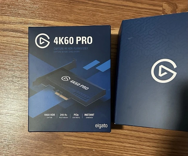 ELGATO 4K60 PRO MK.2 Capture Card, Stream and Record 4K60 HDR ...