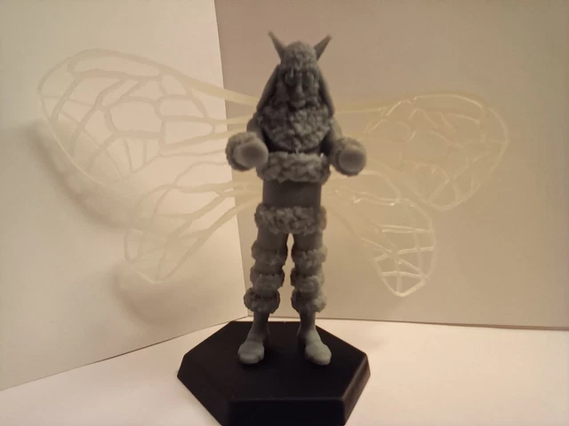 DOCTOR WHO EAGLEMOSS Style Figurine Collection Menoptera Custom 3D ...