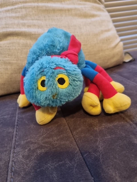 CBEEBIES WOOLLY AND Tig Plush Soft Toy, 6" Tall Blue Spider £12.00 ...