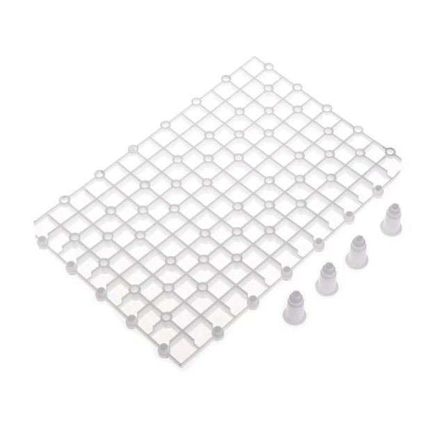 AQUARIUM DIVIDER PLASTIC Grid Plate Filter Bottom Tray Isolation Board ...