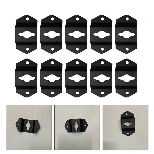 10 PCS SMALL Speaker Wall Mount Bracket Hanger Connector for Audio $19.97 - PicClick AU