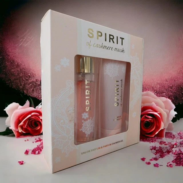 SPIRIT OF WILD roses Eau de Parfum & Parfum Shower Gel Geschenk Set ...