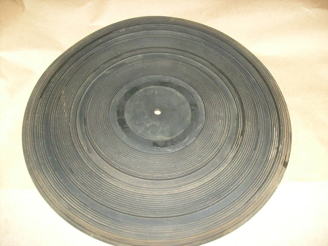 VINTAGE TECHNICS SL 23 Turntable - Original Rubber Platter Mat Matt £26 ...
