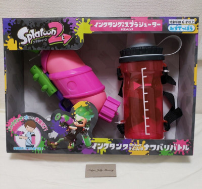 SPLATOON 2 SPLAT Shooter Avec Encre Réservoir Eau Pistolet à Rose Fluo ...