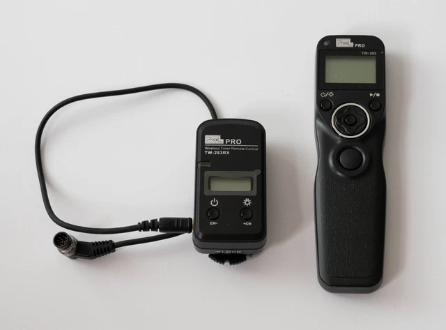 PIXEL PRO WIRELESS Timer Remote Control Camera Shutter Release for ...