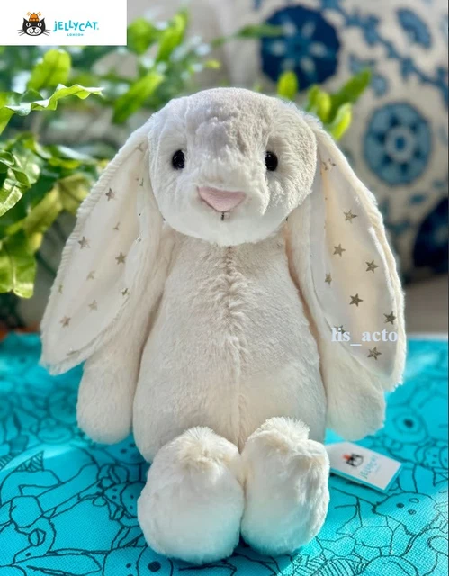 JELLYCAT 31CM BASHFUL Twinkle Bunny - New With Tag With Dust Bag ...