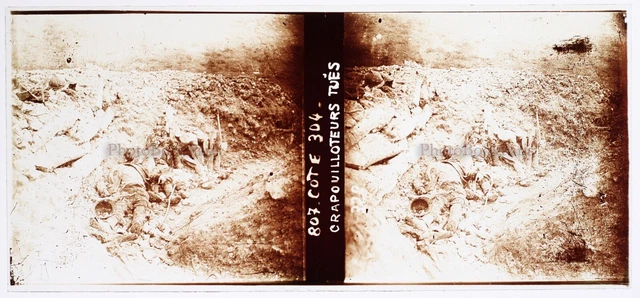 1914-18 WW1 CORPSE Photo Stereo Plate V25L32n19 £25.93 - PicClick UK