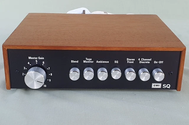 VINTAGE EMI SOUND SQ 1530E Solid State Quadraphonic Sound Decoder ...