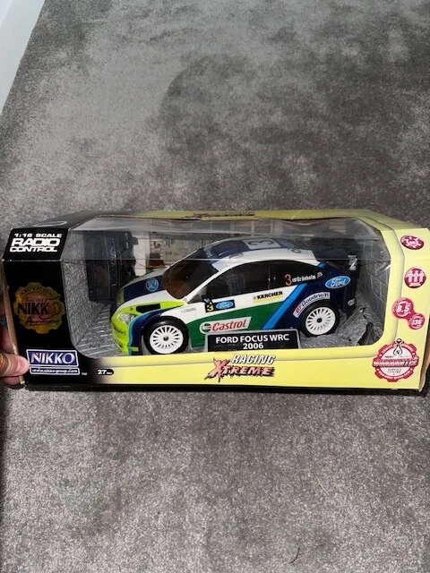 NIKKO RADIO CONTROLLED car 1:16 -Ford Focus WRC 2006- xtreme racing-NEW ...
