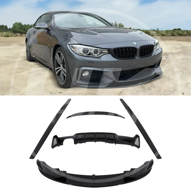 BLACK M PERFORMANCE Look Body Kit Bodykit Twin Exit For Bmw 4 Series ...