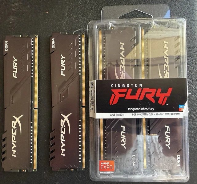 KINGSTON FURY BEAST 32GB DDR4 3600Mhz Ram kit. 4x 8GB ram kit £83.90 ...