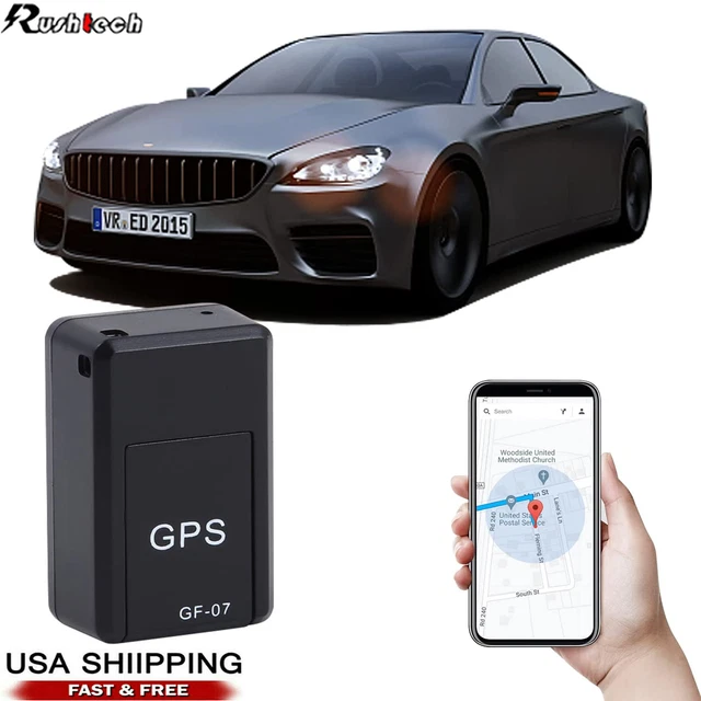 MAGNETIC GF07 MINI GPS Real Time Car Locator Tracker GSM/GPRS Tracking ...