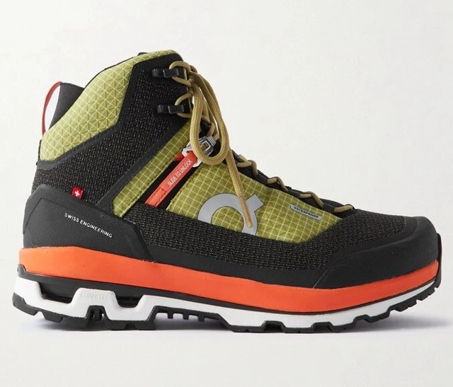 ON-RUNNING CLOUD ALPINE Waterproof Rubber-Trimmed Ripstop And Mesh ...