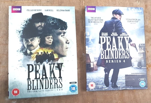 PEAKY BLINDERS THE Complete Season 1-4 BoxSet DVD UK Ex Con £7.95 - PicClick UK
