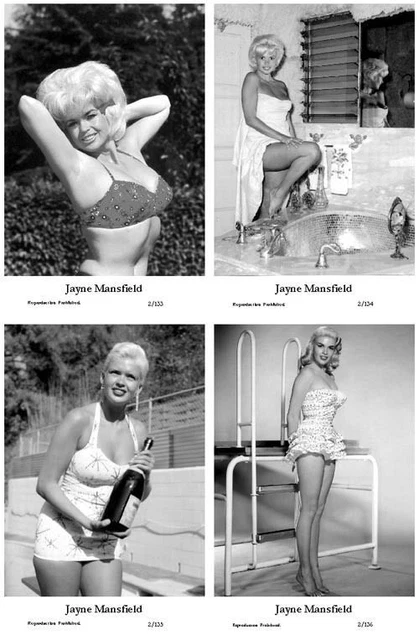 JAYNE MANSFIELD - Film star Pin Up PHOTO POSTCARD - Publisher Swiftsure Postcard EUR 8,00 ...