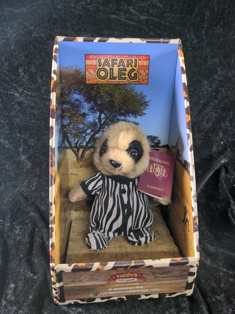 COMPARE THE MARKET Plush Toy - Safari Oleg £4.00 - PicClick UK