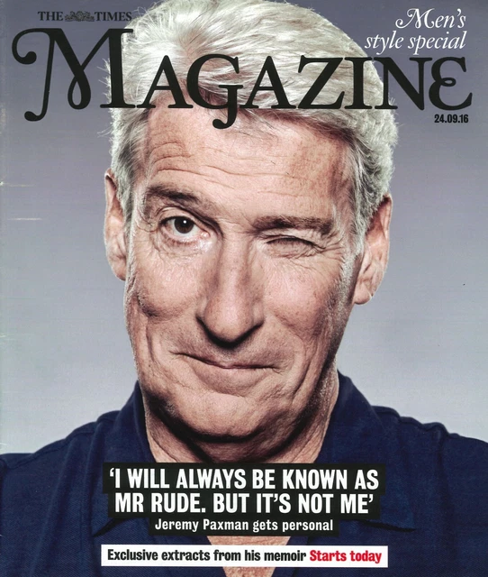 TIMES REVUE, JEREMY Paxman, Ben Macintyre, Judi Dench, Tom Hughes, 24.9 ...